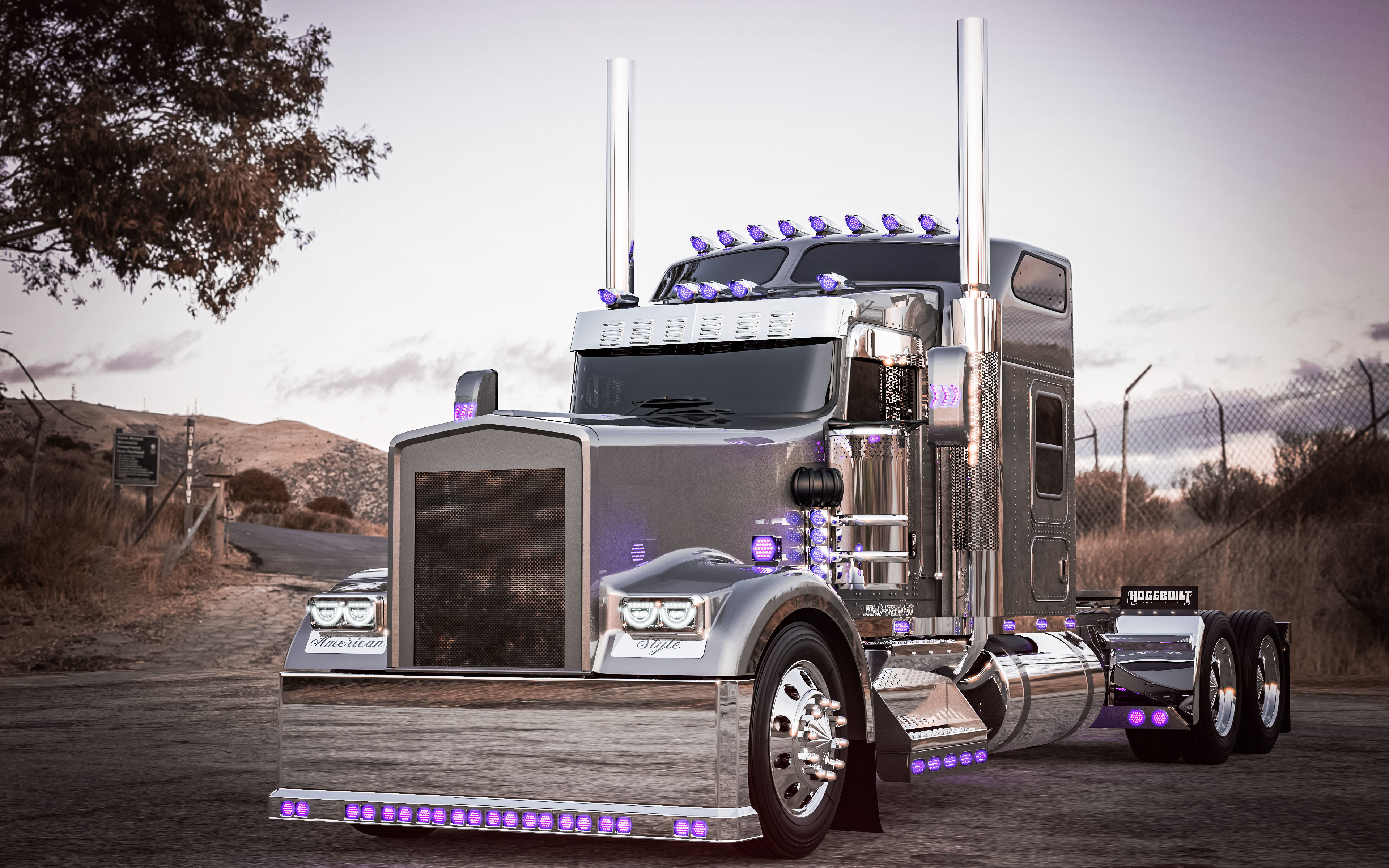 Kenworth W900 AeroCab Special Edition 3D model | CGTrader
