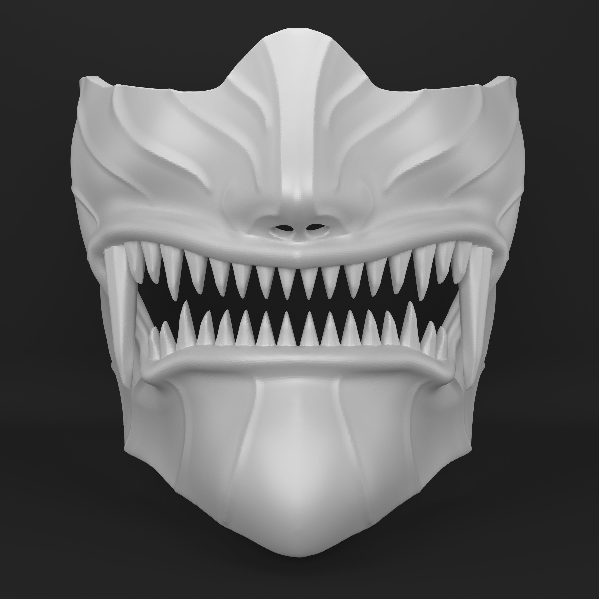 Samurai Masks STLs 4 in 1 Bundle 3D model 3D printable | CGTrader