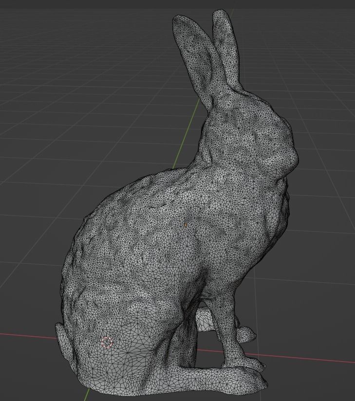 3D model Realistic Hare Statue VR / AR / low-poly | CGTrader