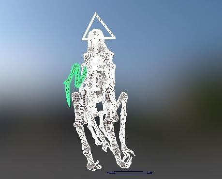 rigged interdimensional creature 3D model rigged | CGTrader