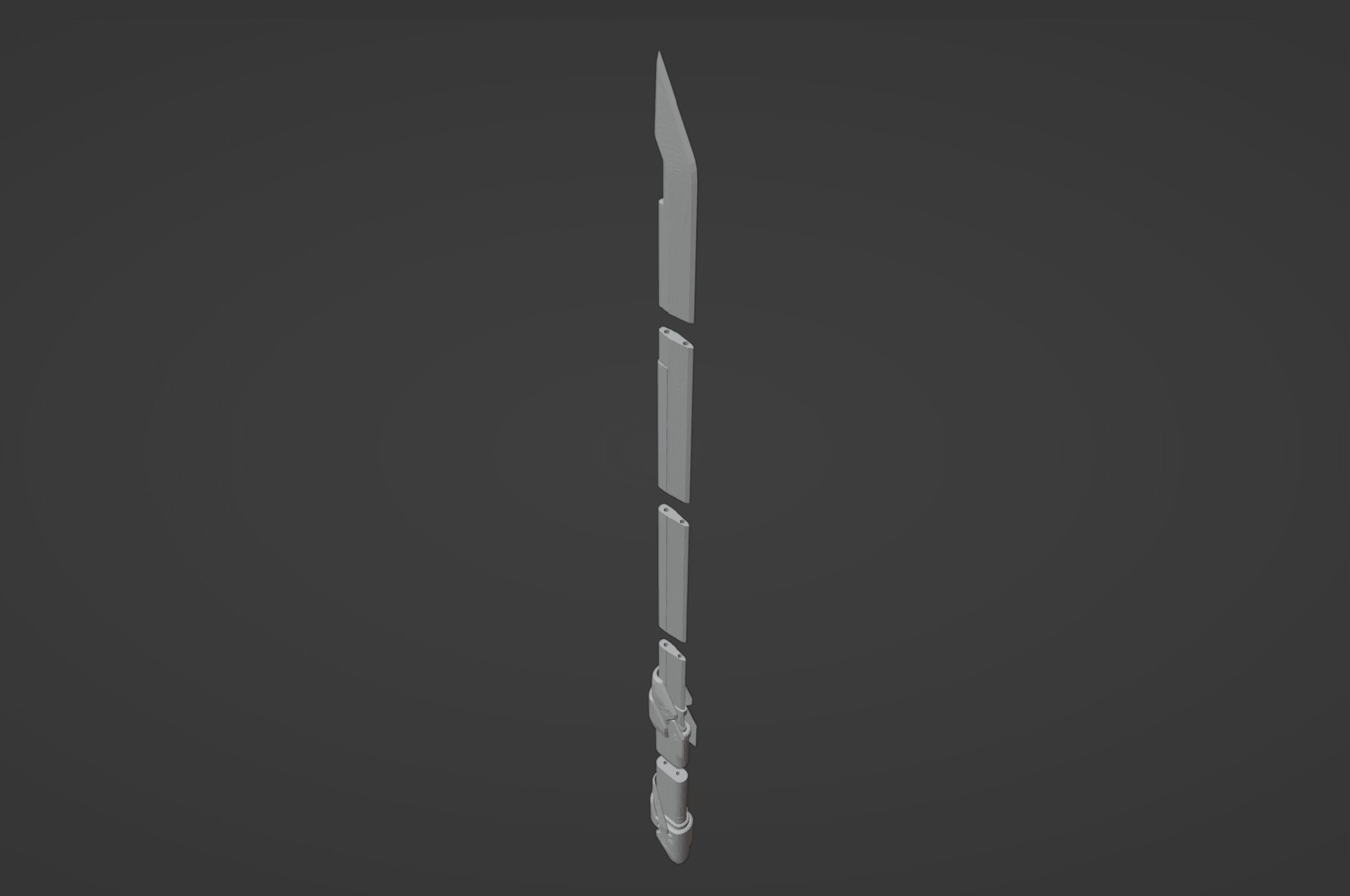 RGX 11z PRO Blade 3D Model - Professionally Designed - RGX Knife 3D ...