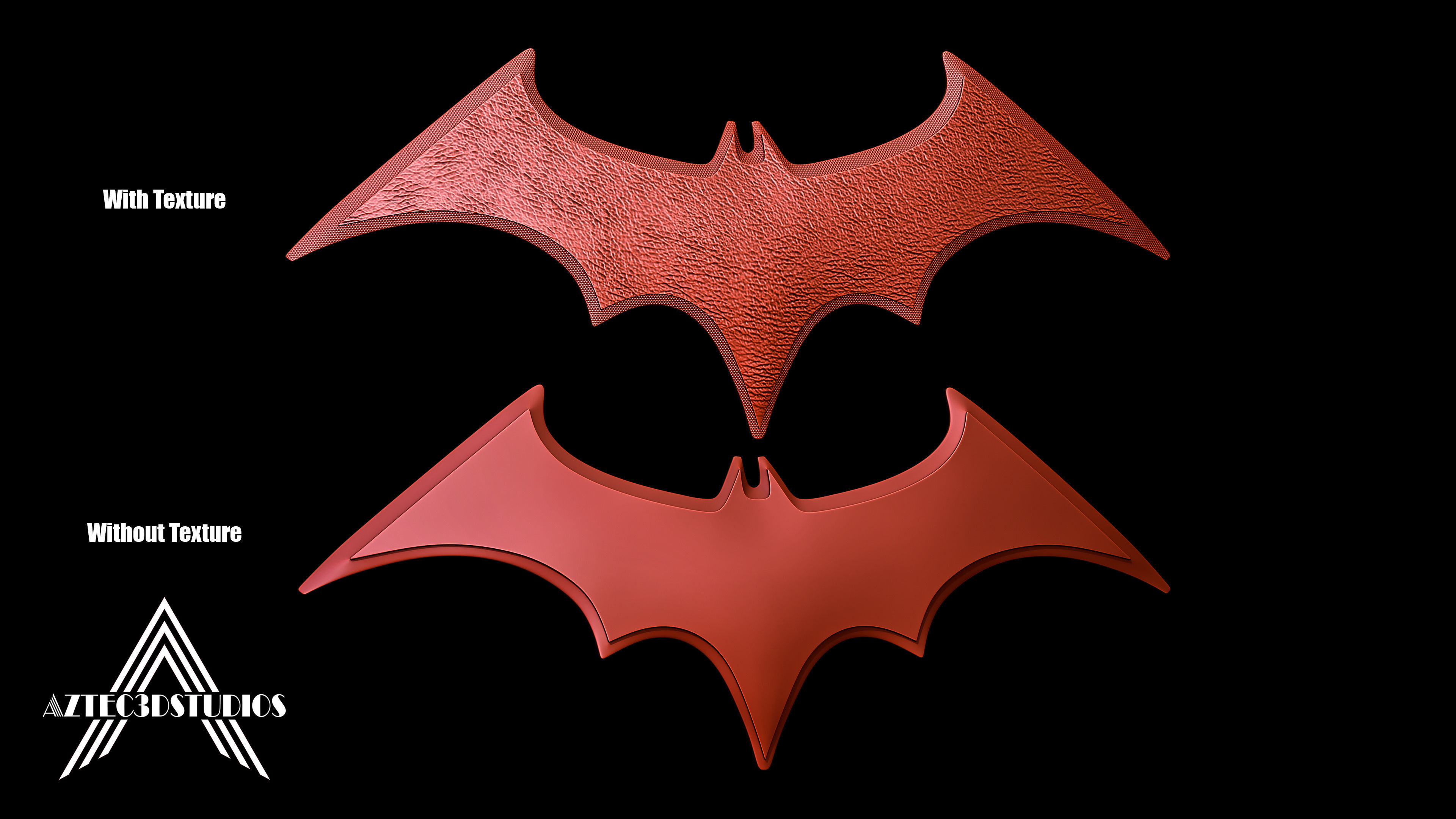 Gotham Knights Batman Emblem 3D Print Model STL 3D model 3D printable ...