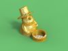 Snowman tealight 3D model 3D printable | CGTrader