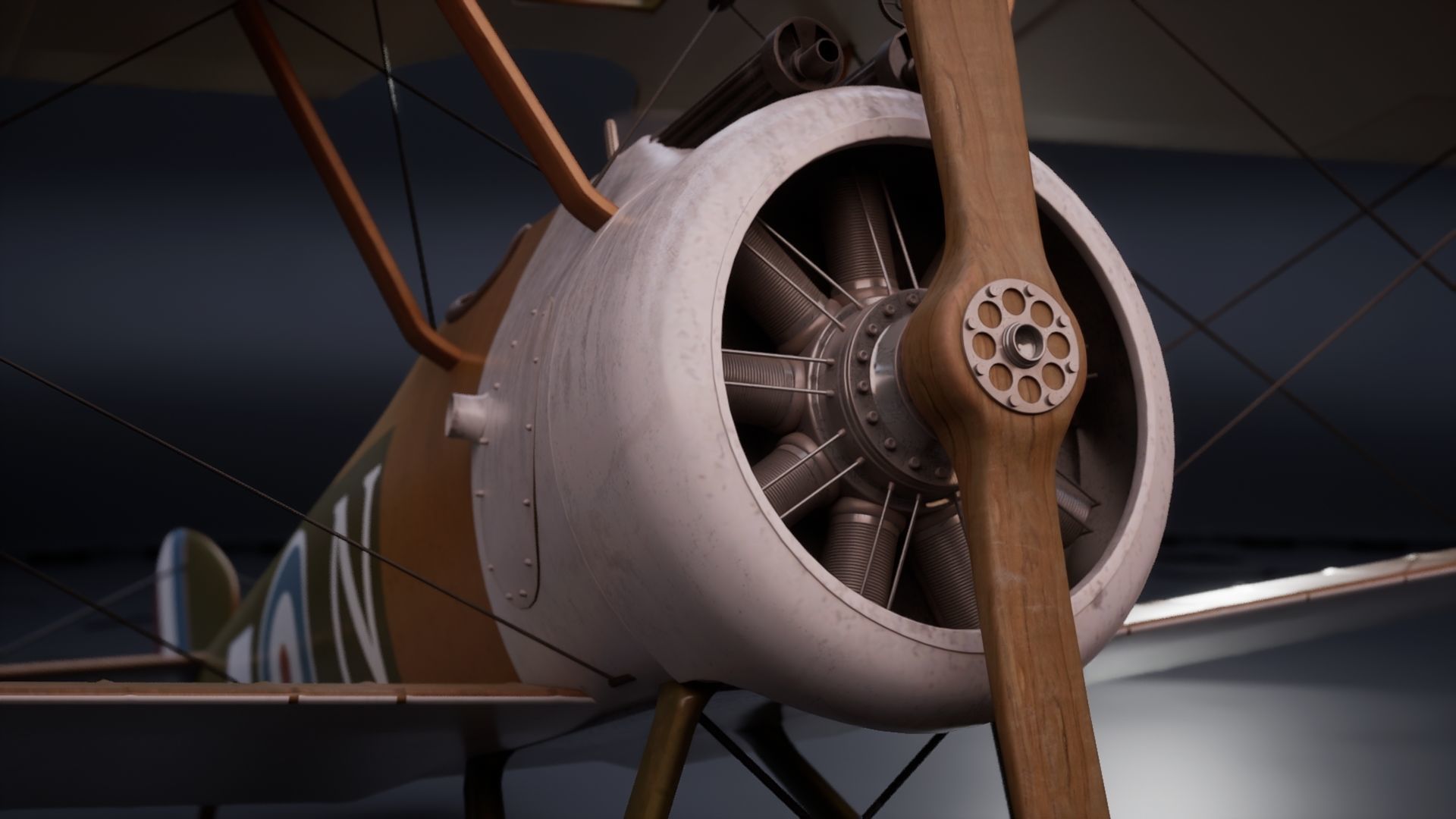 Sopwith Camel - ww1 airplane 3D model rigged | CGTrader