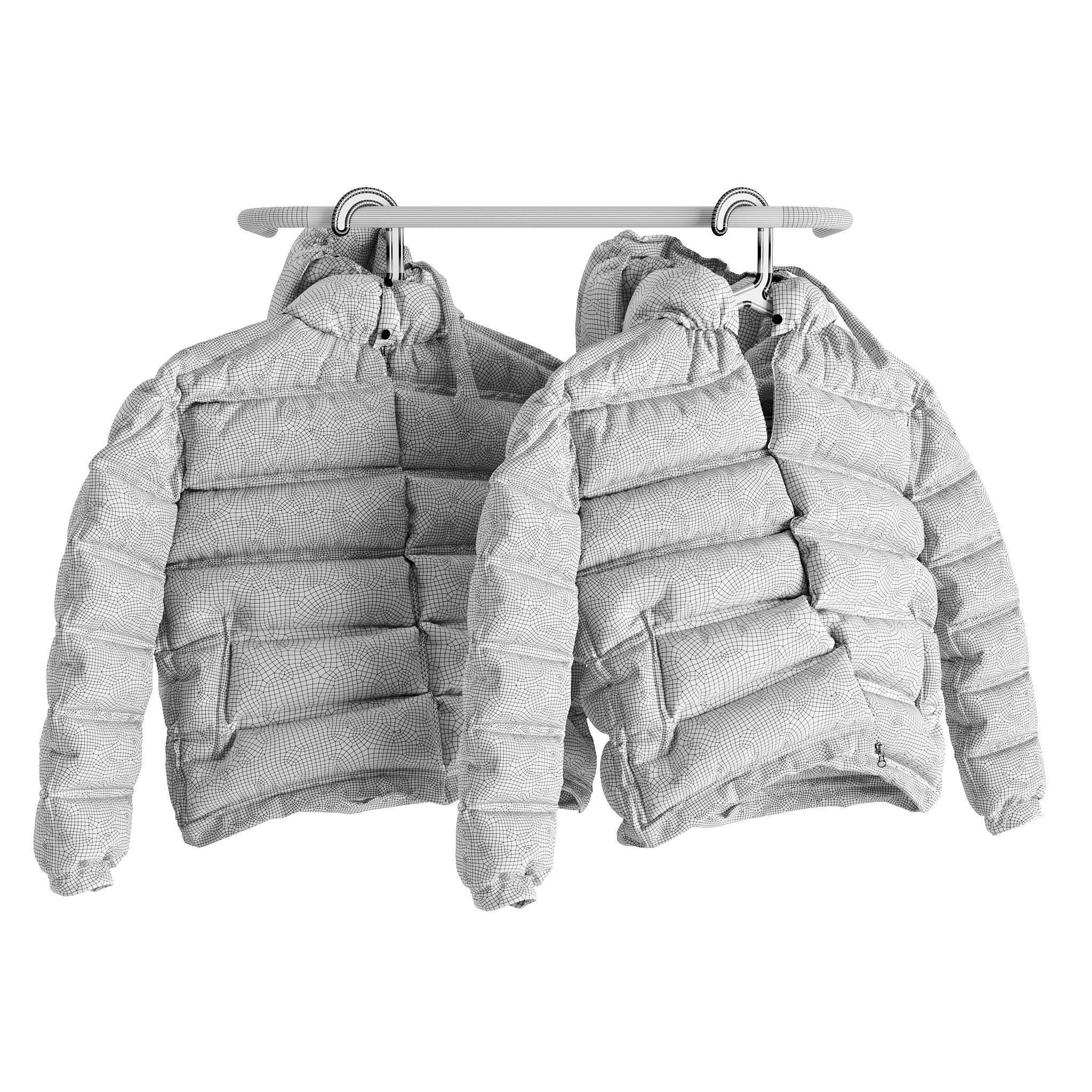 Craig Green Lantz Jacket On A Hanger 3D model | CGTrader