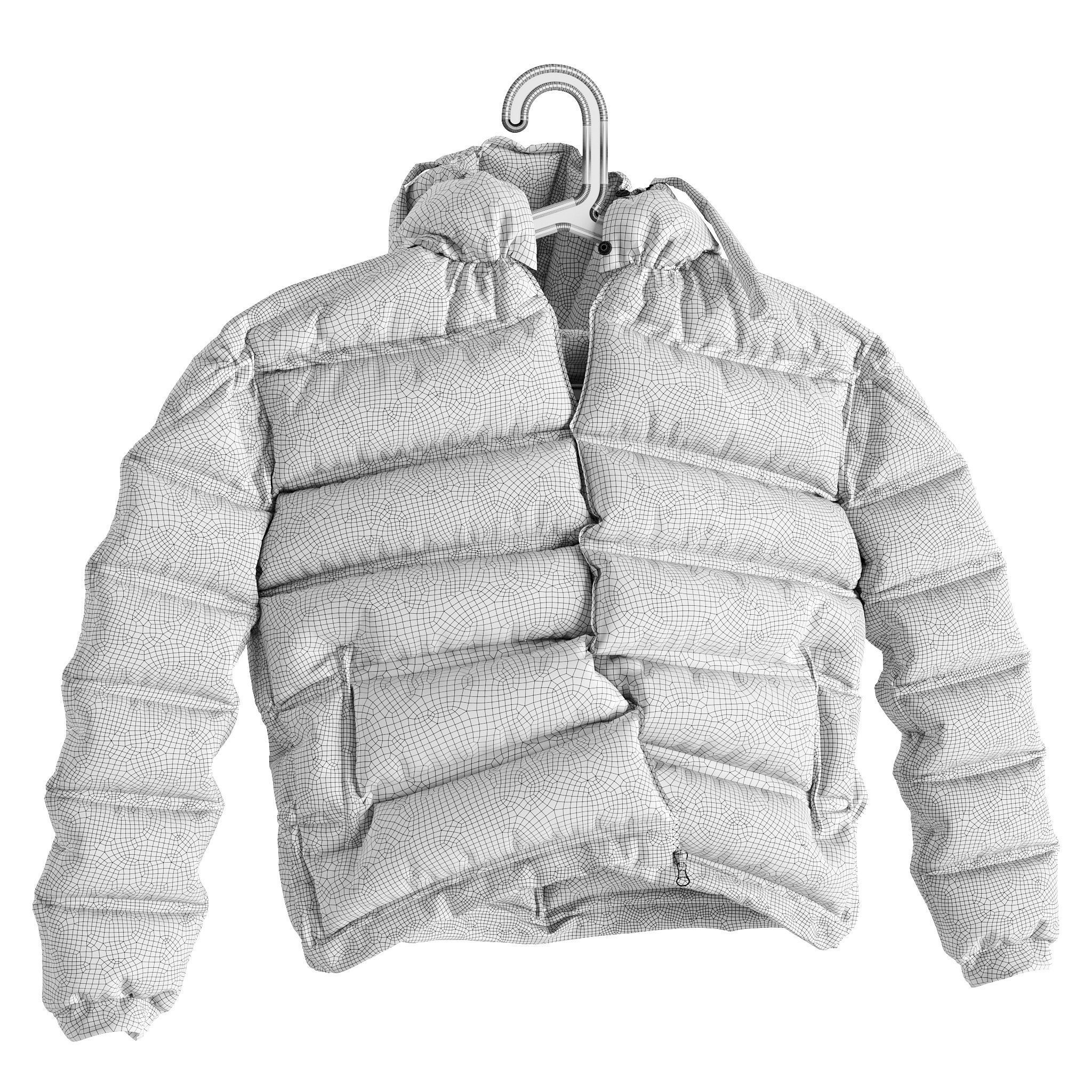 Craig Green Lantz Jacket On A Hanger 3D model | CGTrader