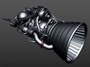 Rocket Thrusters 3D model | CGTrader