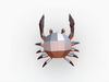 Lobster - Lowpoly crab Hairy crabs low poly3dmodel 3D model | CGTrader