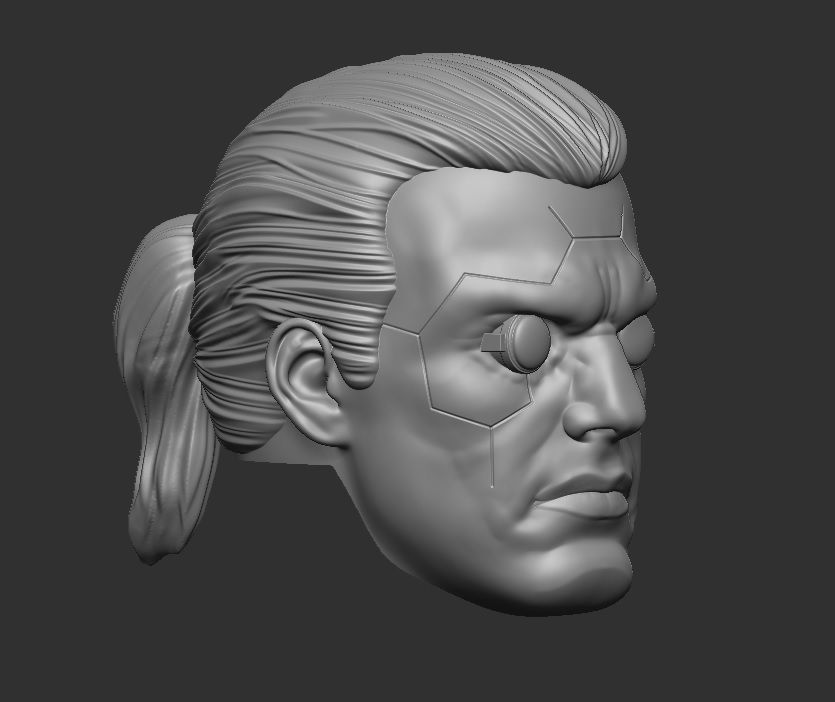 Batuo - Headsculpt for Action Figures 3D model 3D printable | CGTrader