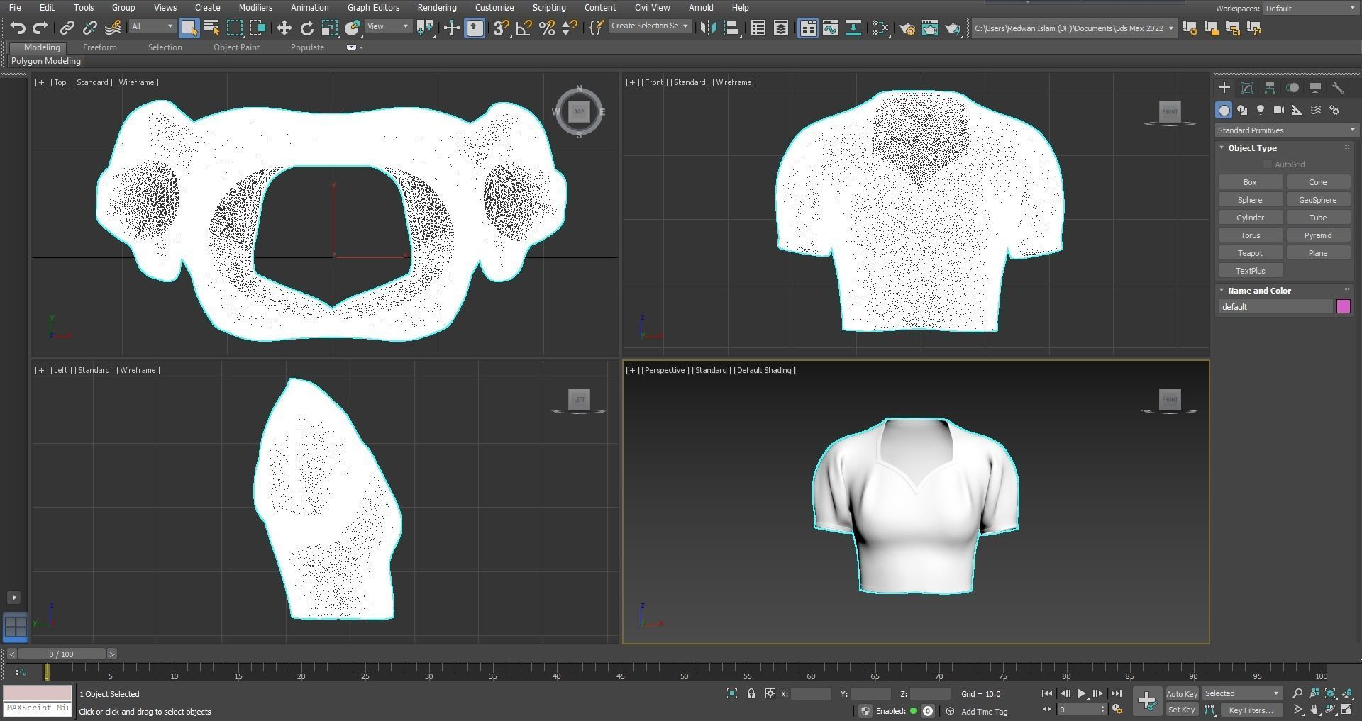 Sporty Bra Design free 3D model | CGTrader