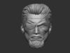 Slade - Headsculpt for Action Figures 3D model 3D printable | CGTrader