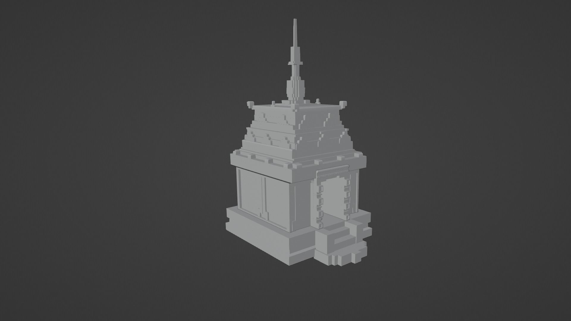 Asia temple 3D model | CGTrader