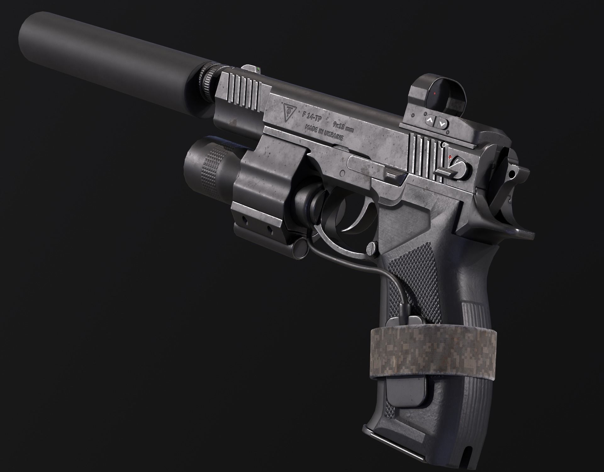 3D model Fort-14 TP Special Forces VR / AR / low-poly | CGTrader