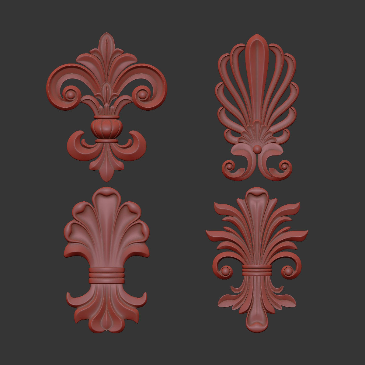 Ornament 36 3D model | CGTrader
