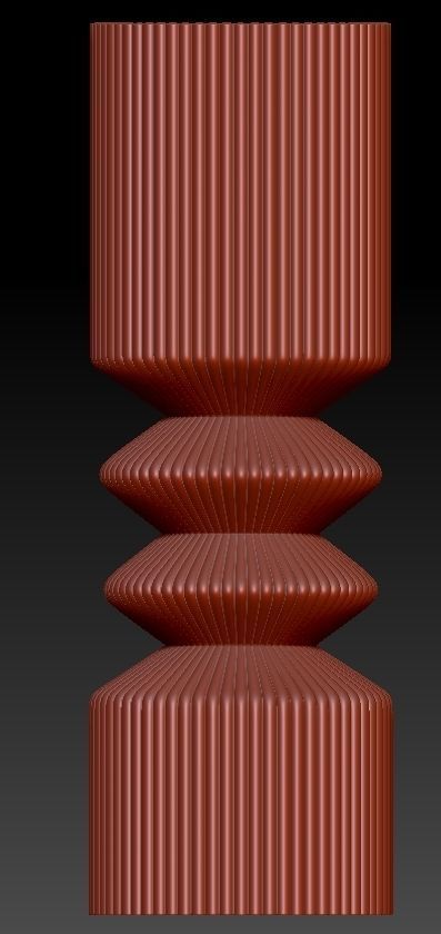 Outer lines and Ripple pillars versions 3D model 3D printable | CGTrader