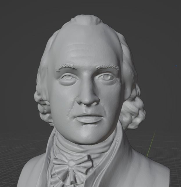 Wolfgang Amadeus Mozart 3D model 3D printable | CGTrader