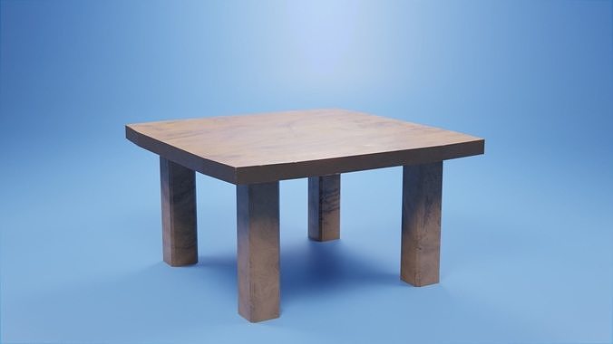 free Small Table free 3D model | CGTrader