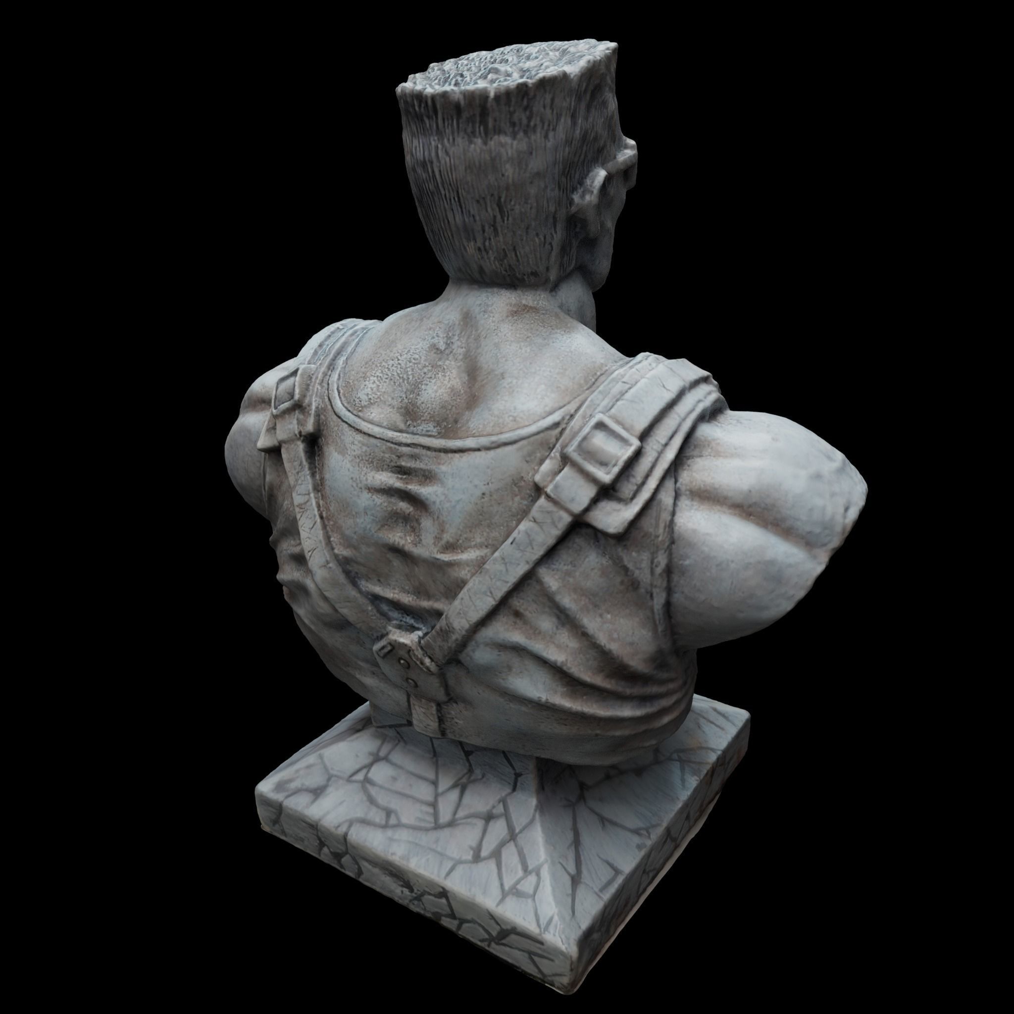 Duke Nukem Forever Collectable Bust - 3D Scan free VR / AR / low-poly ...