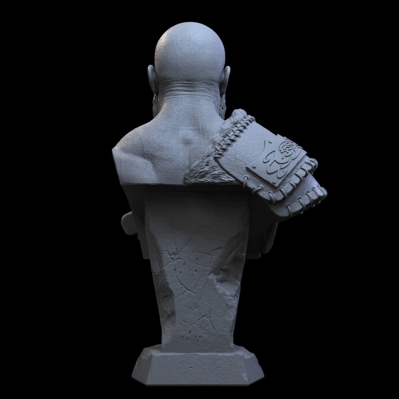 KRATOS - GOW RAGNAROK 3D model 3D printable | CGTrader