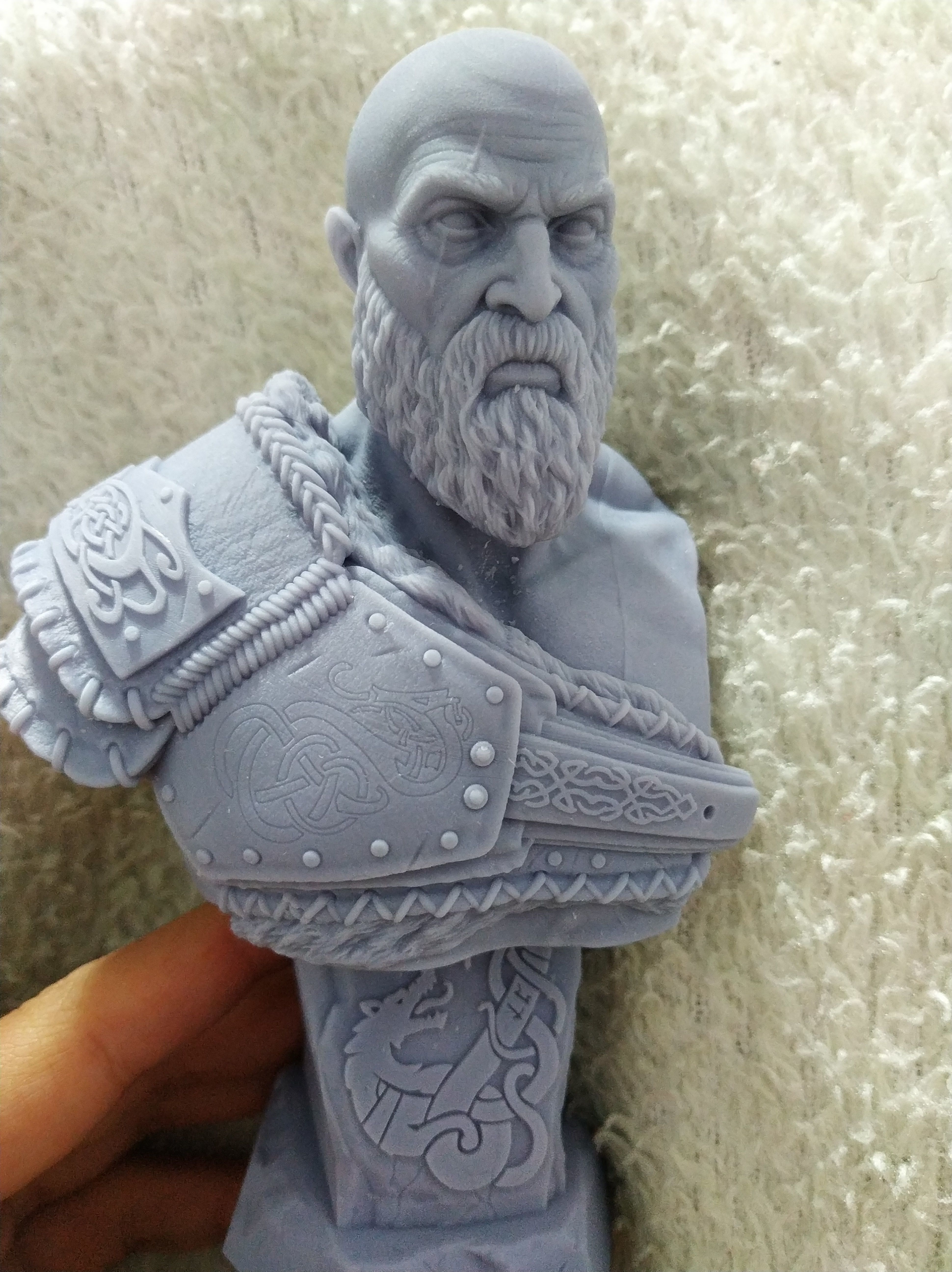KRATOS - GOW RAGNAROK 3D model 3D printable | CGTrader
