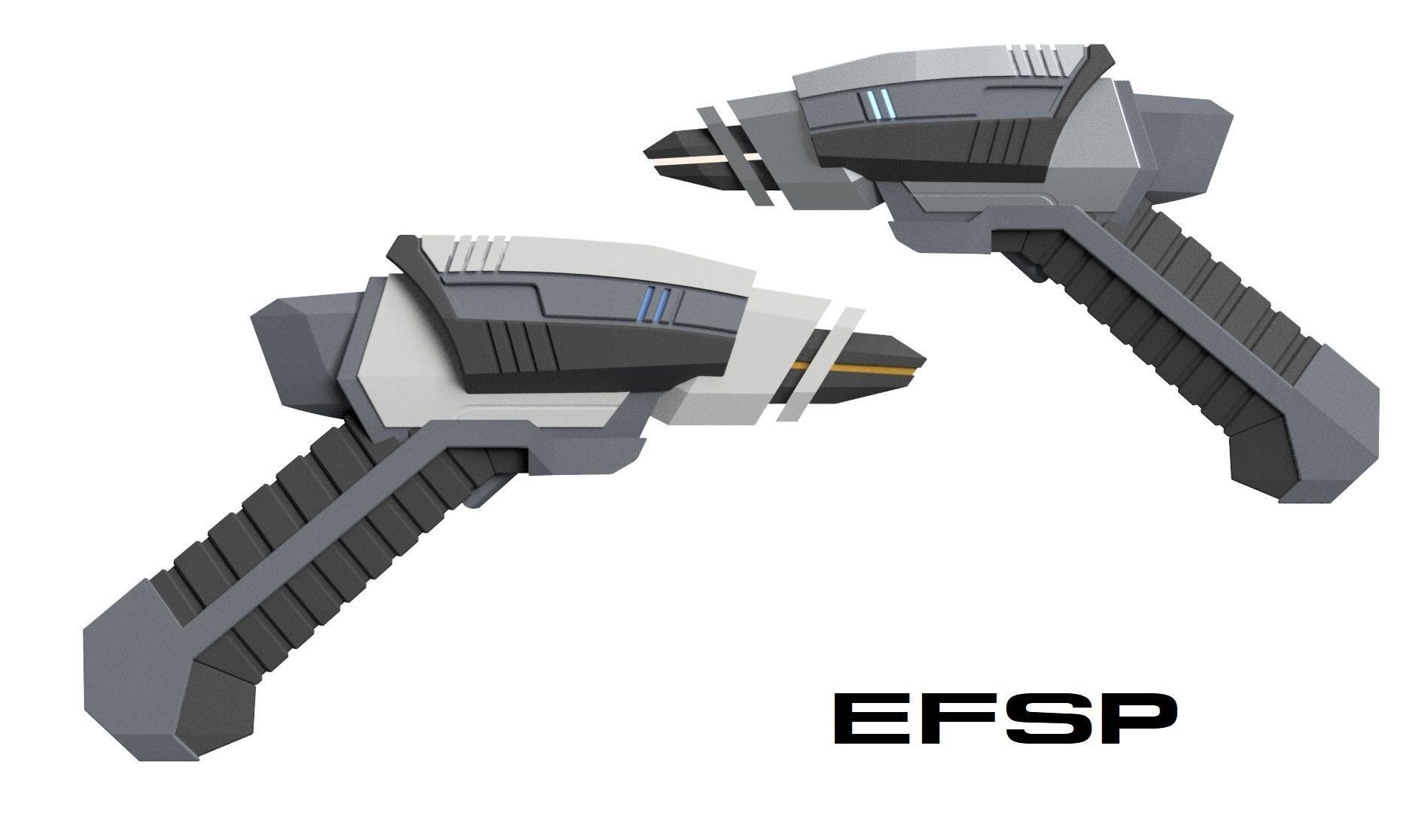 Elite Fleet Stun Phaser STO 3D model 3D printable | CGTrader