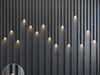 Fluted Panel 3D with lighting 3D model | CGTrader