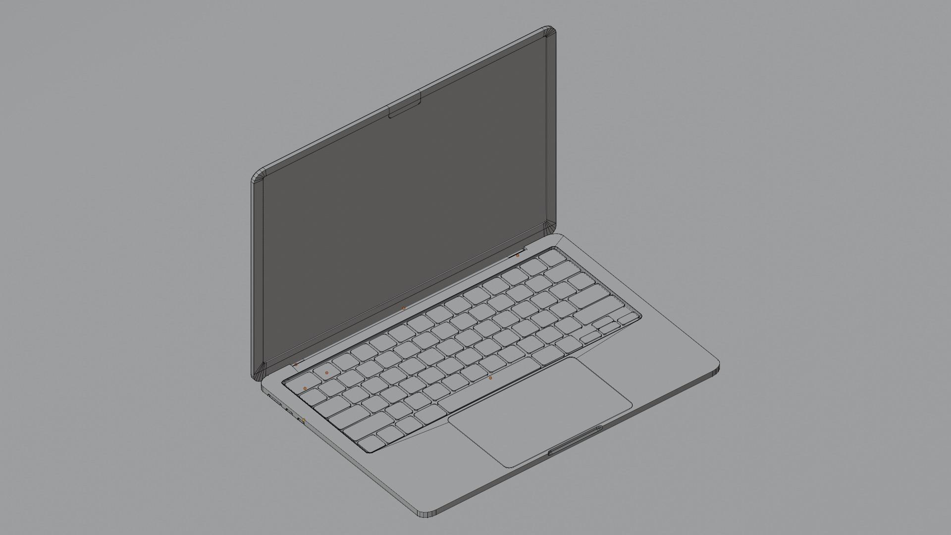macbook air mi 2022 06 06 3D model | CGTrader