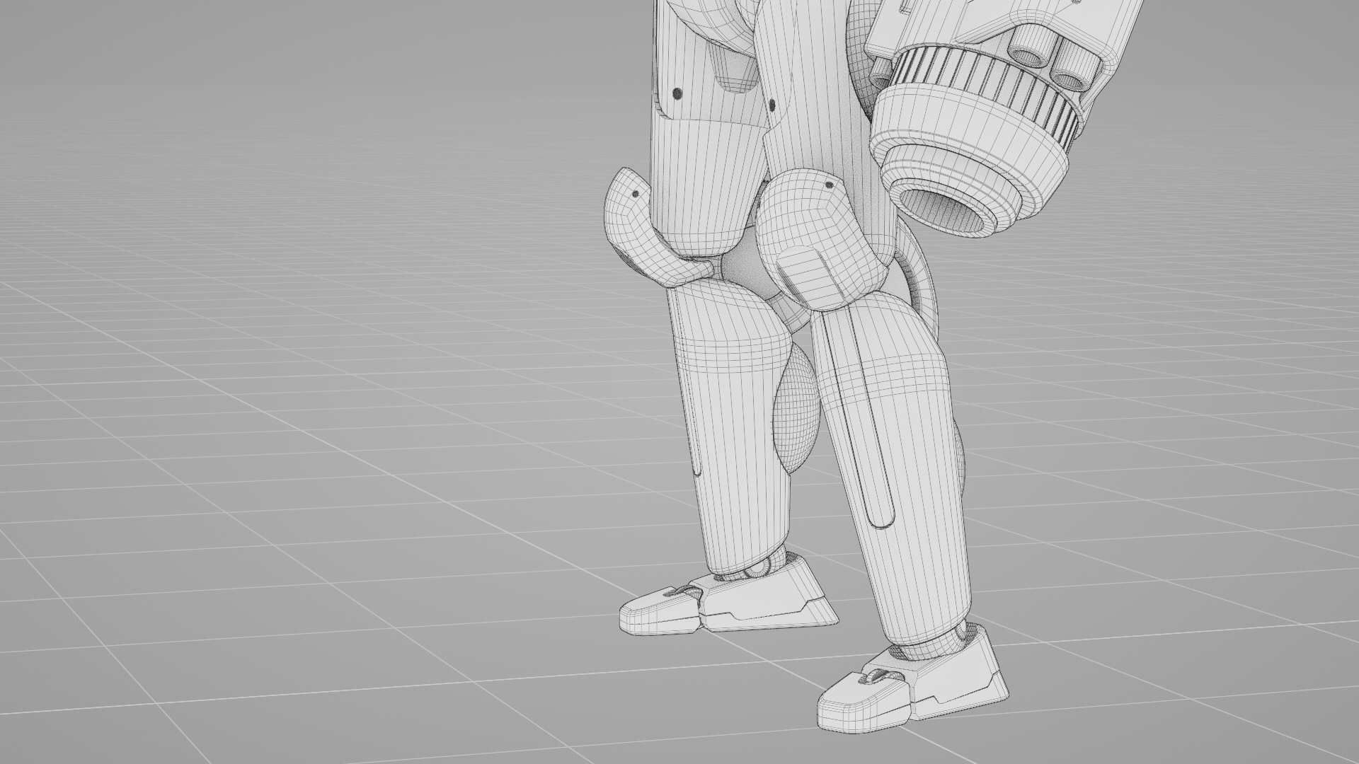 POLICE OFFICER BOT RIGGED 3D model rigged | CGTrader