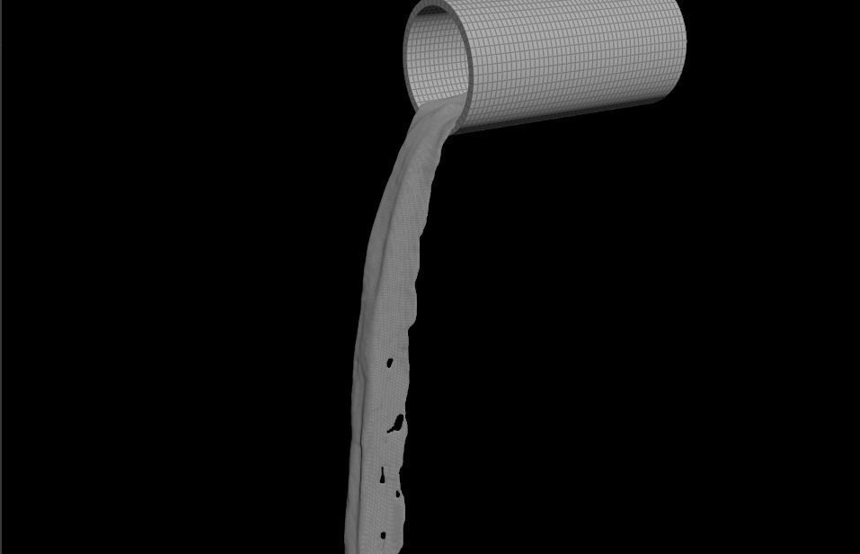 Pouring water v03 3D model animated | CGTrader