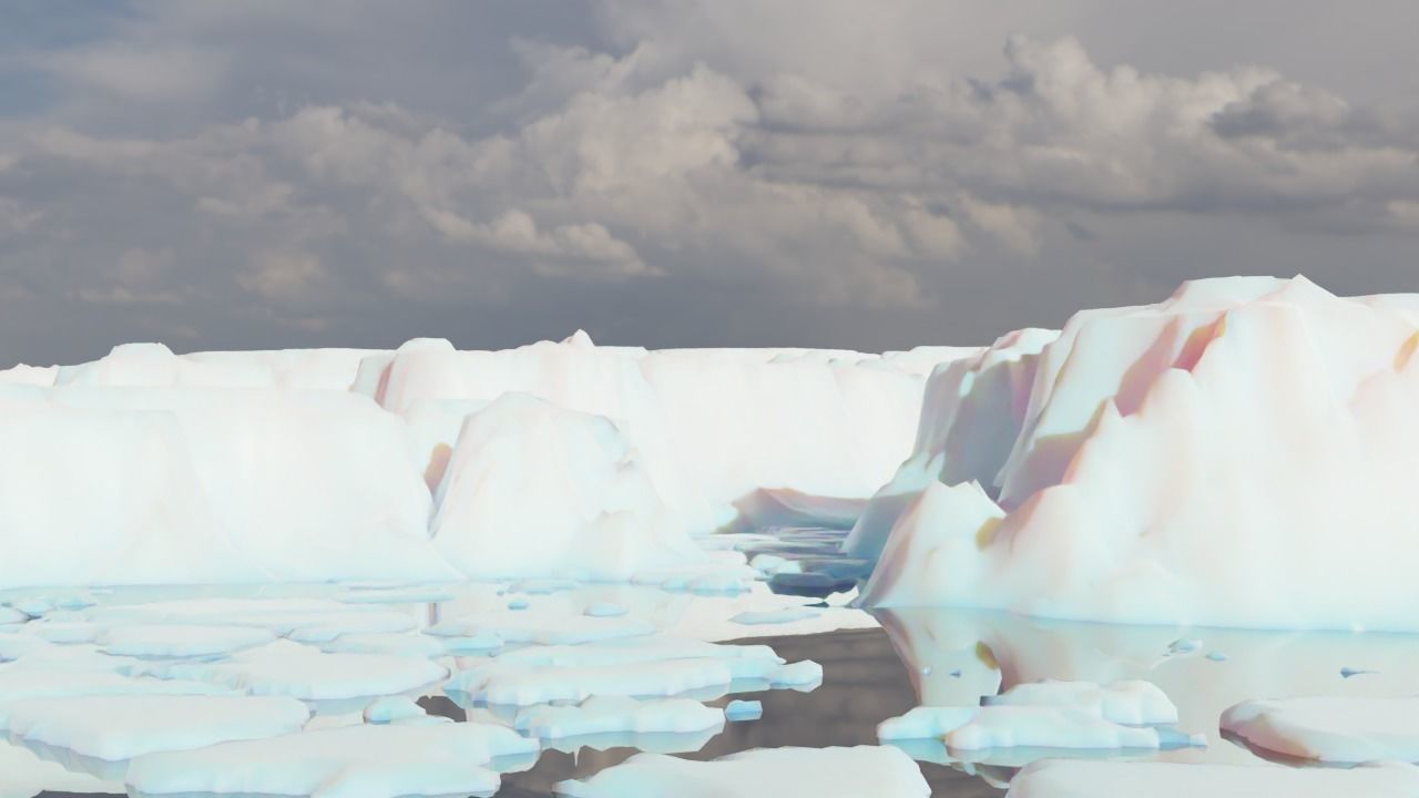 Iceberg models free download 3D model | CGTrader