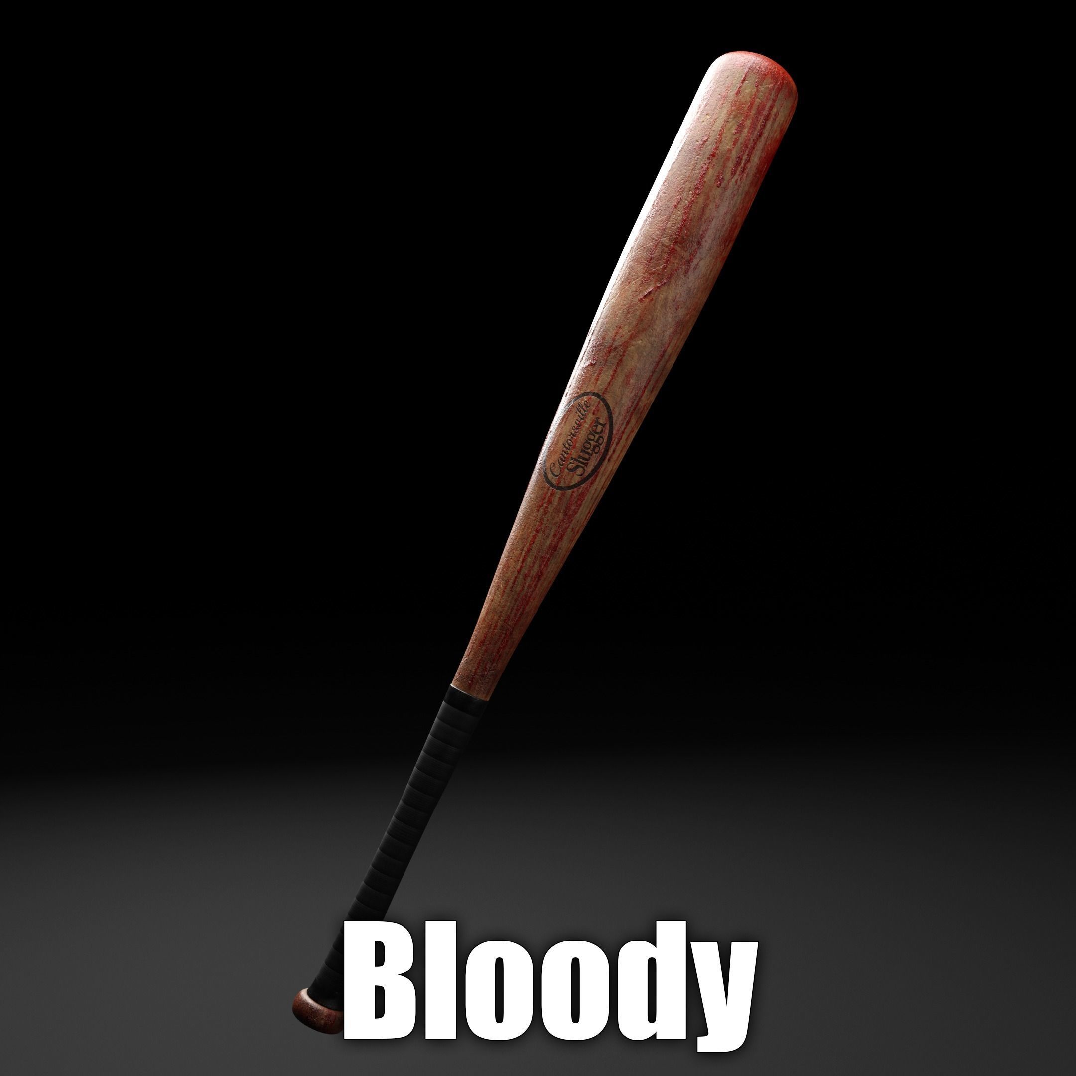 3D model Baseball Bat - Game Ready VR / AR / low-poly | CGTrader