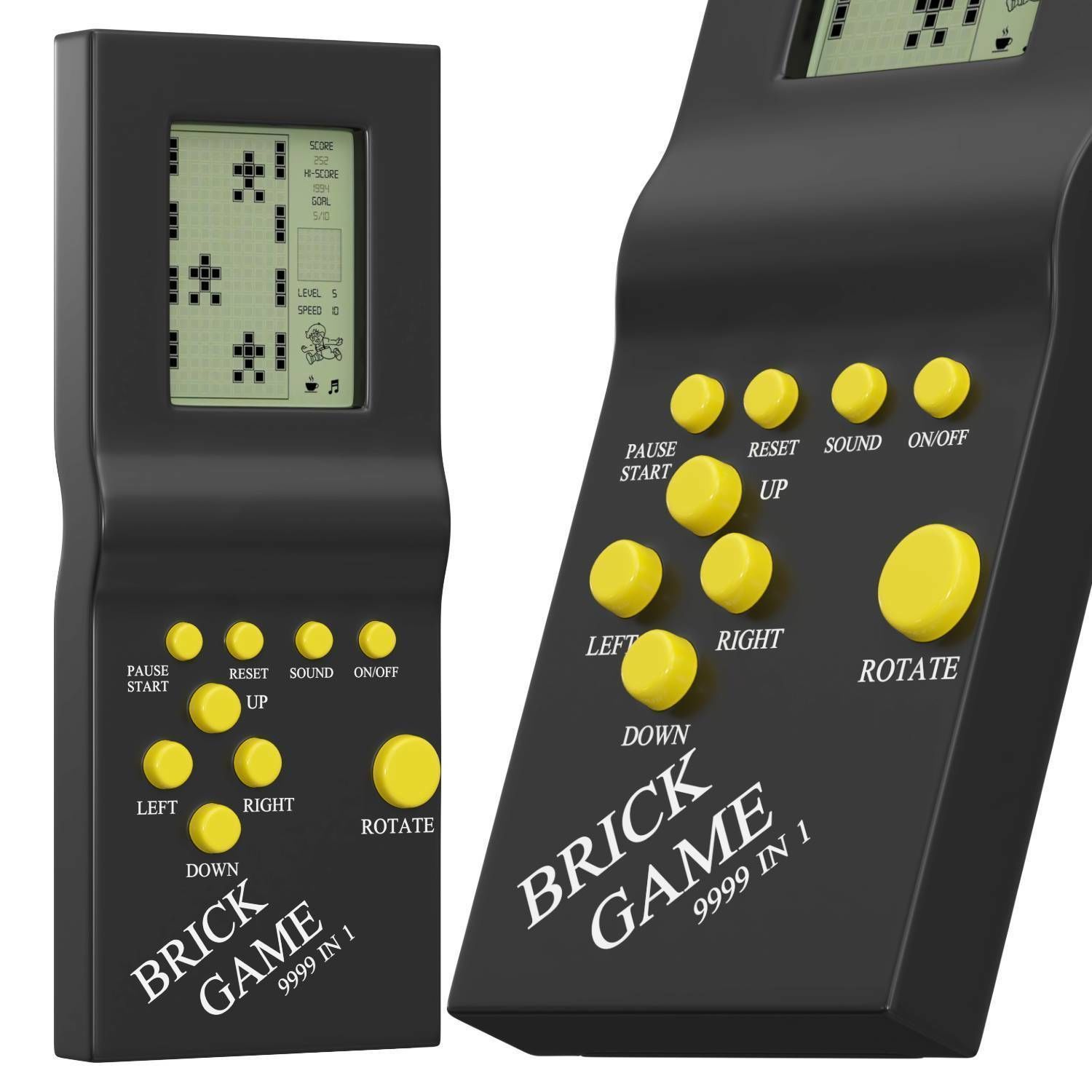 Brick Game Tetris 3D model | CGTrader