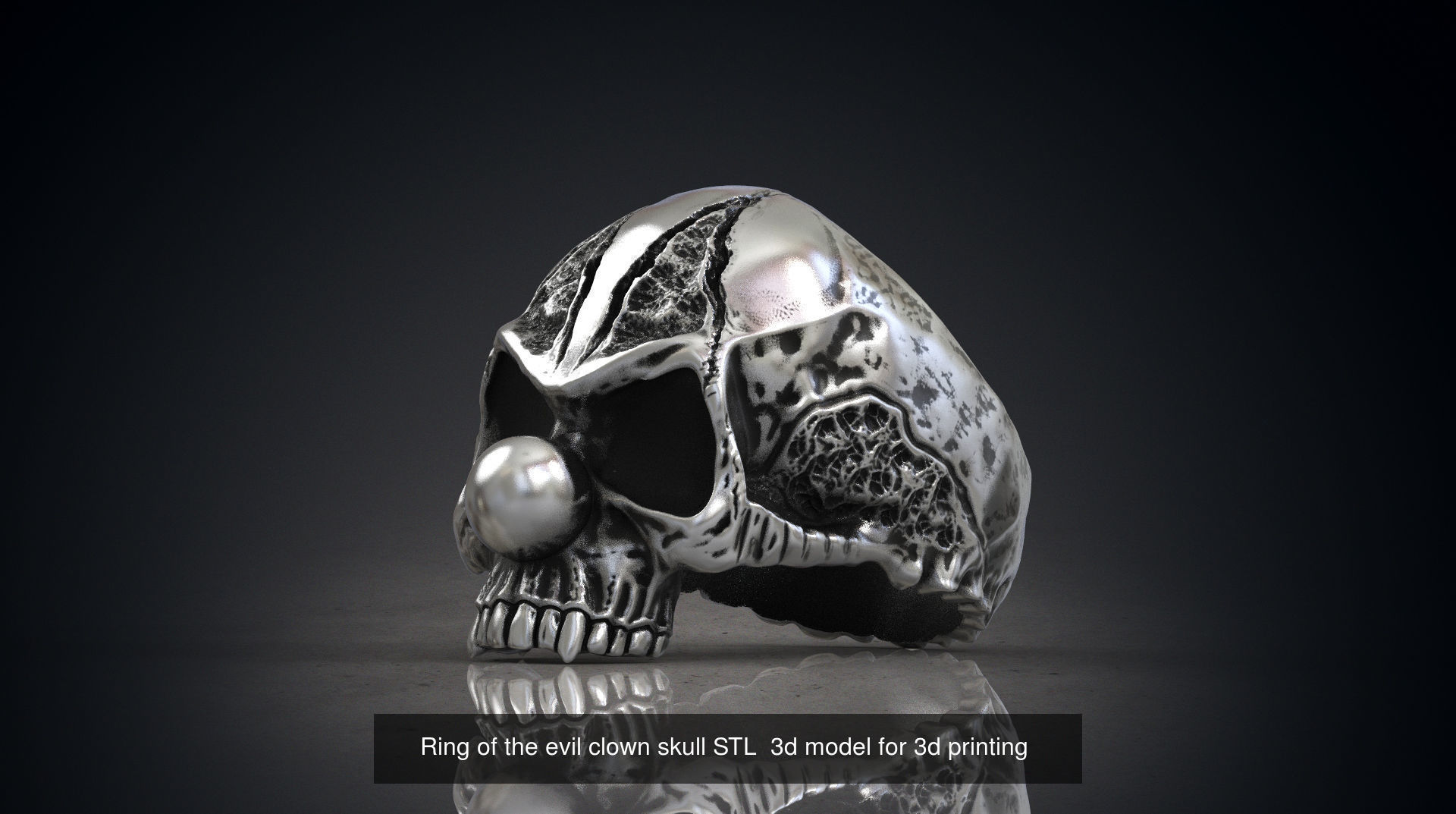 Collection 20 Skull Rings 3d model for 3d printing | CGTrader
