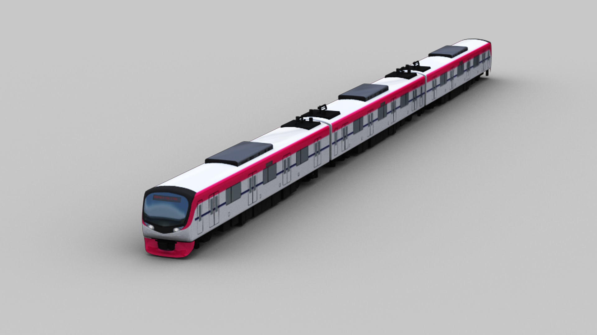 3D model Lowpoly Train 10 VR / AR / low-poly | CGTrader