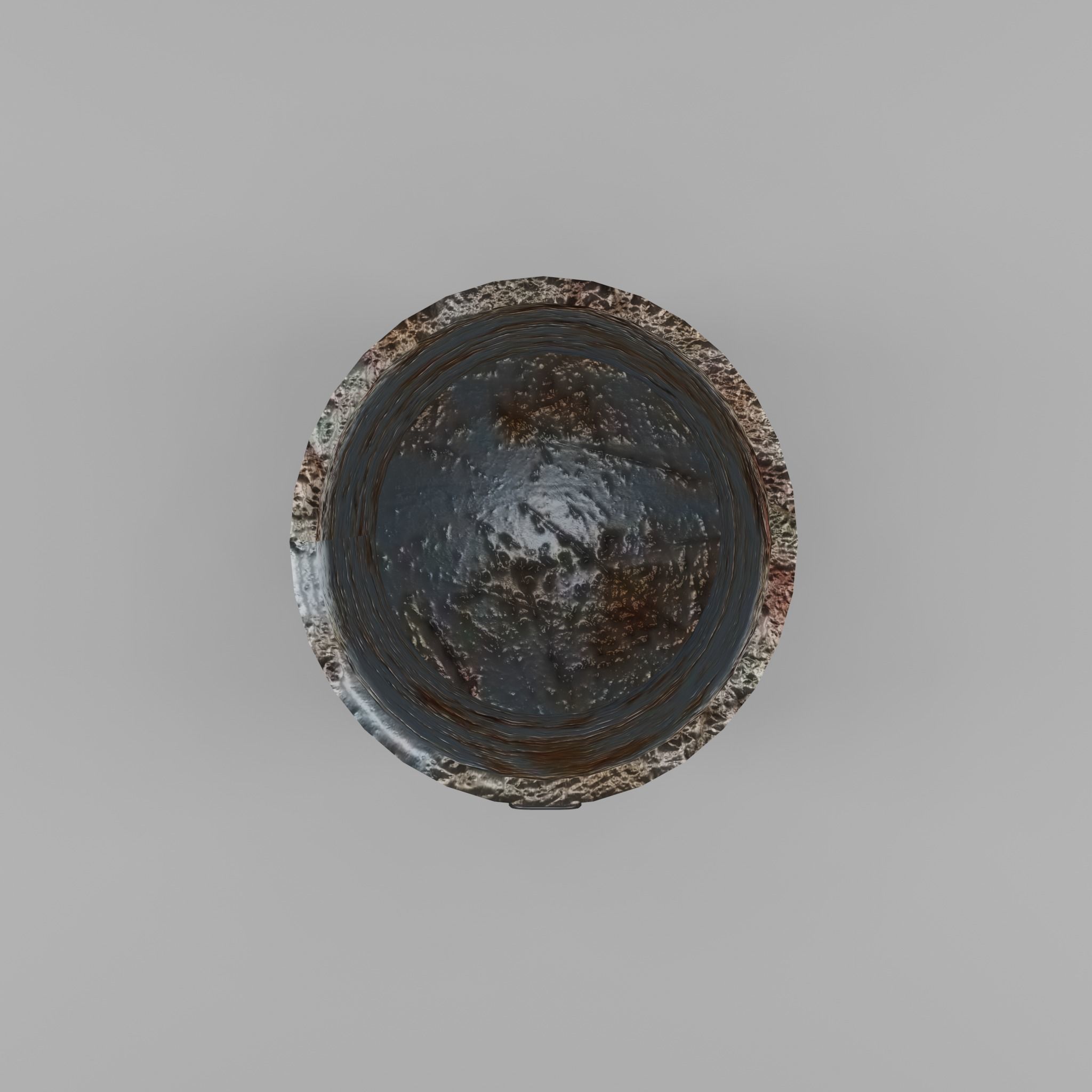 3D model Bin rust low polly model VR / AR / low-poly | CGTrader