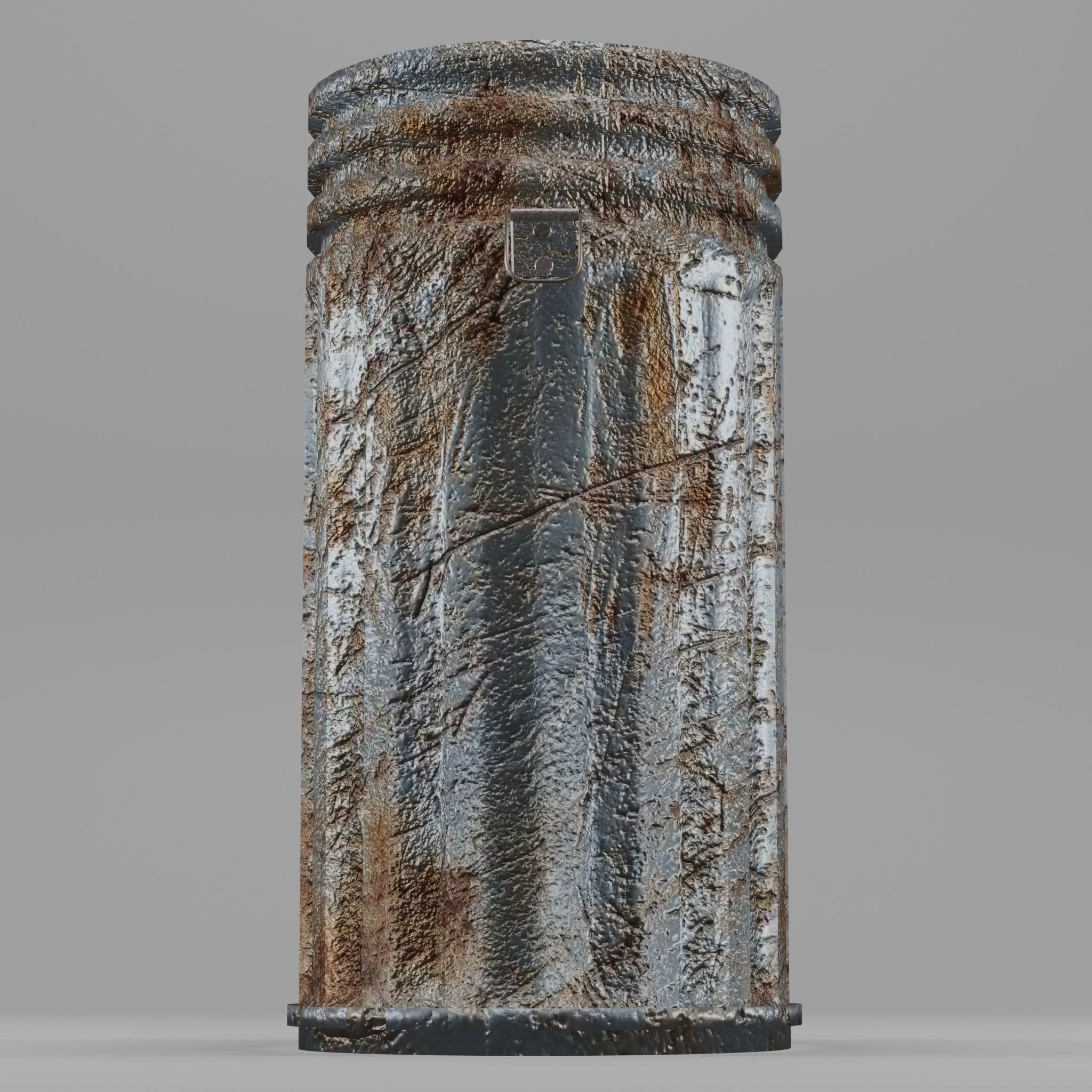 3D model Bin rust low polly model VR / AR / low-poly | CGTrader