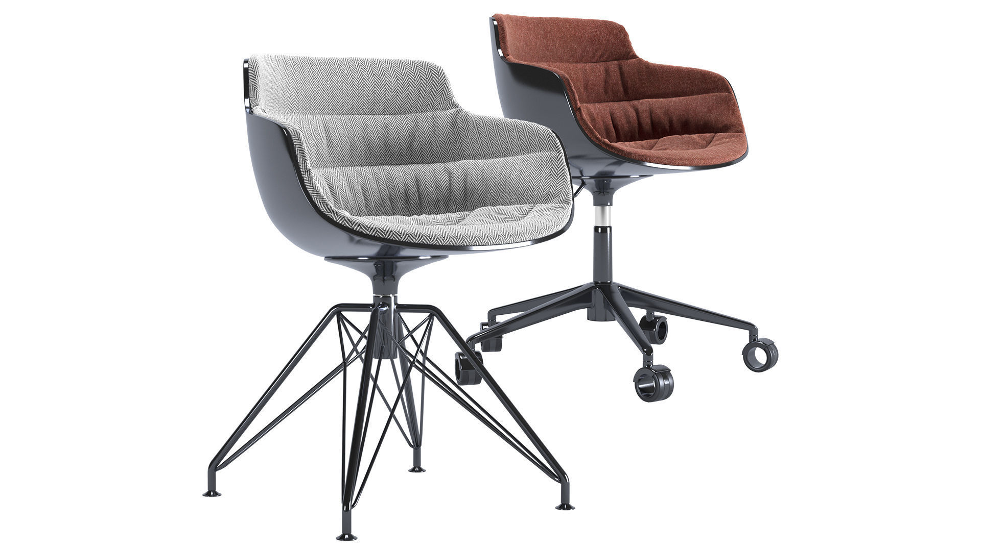 Flow Slim By MDF Italia 3D model | CGTrader