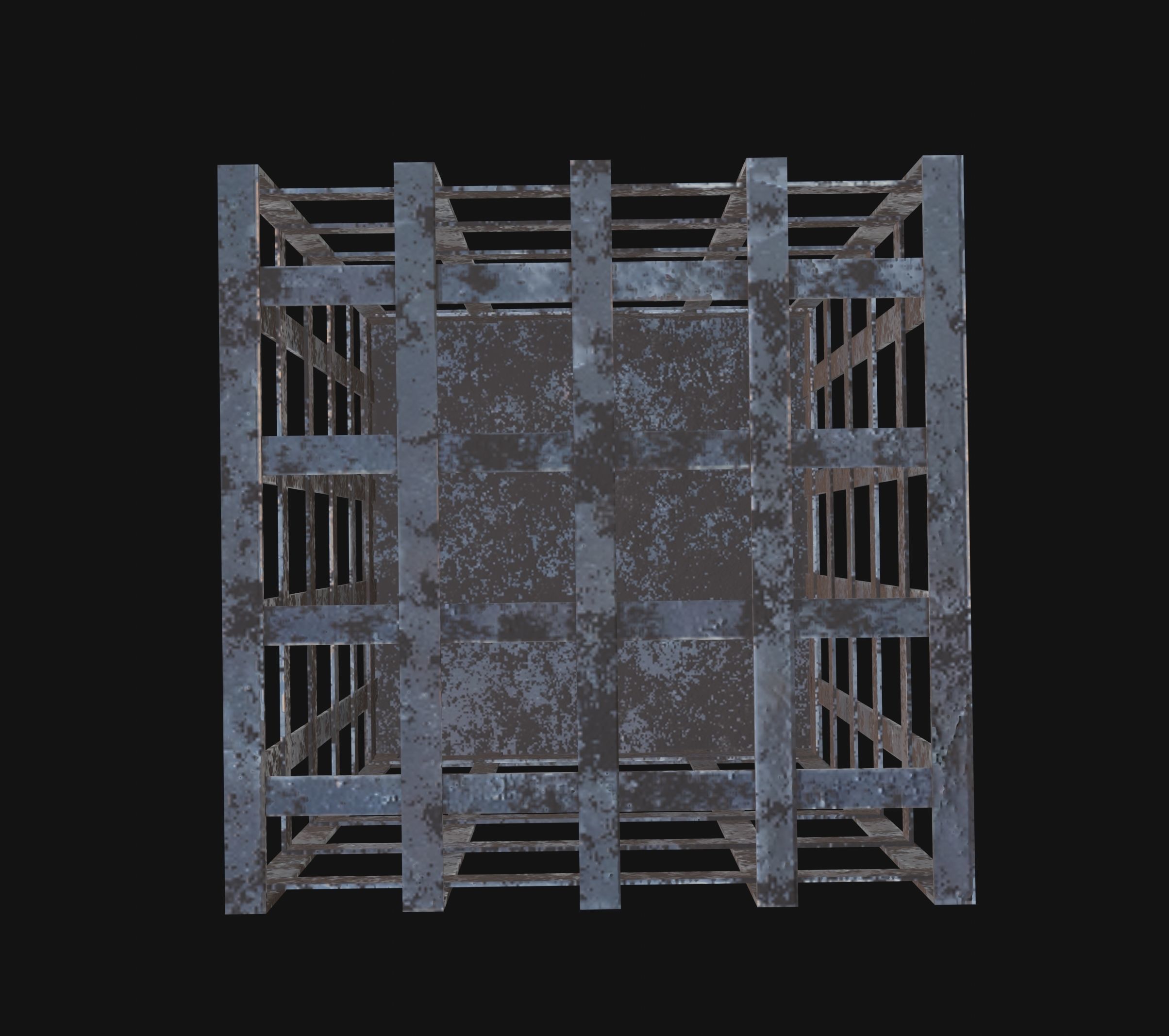 3D model Old Cage 3D Model VR / AR / low-poly | CGTrader