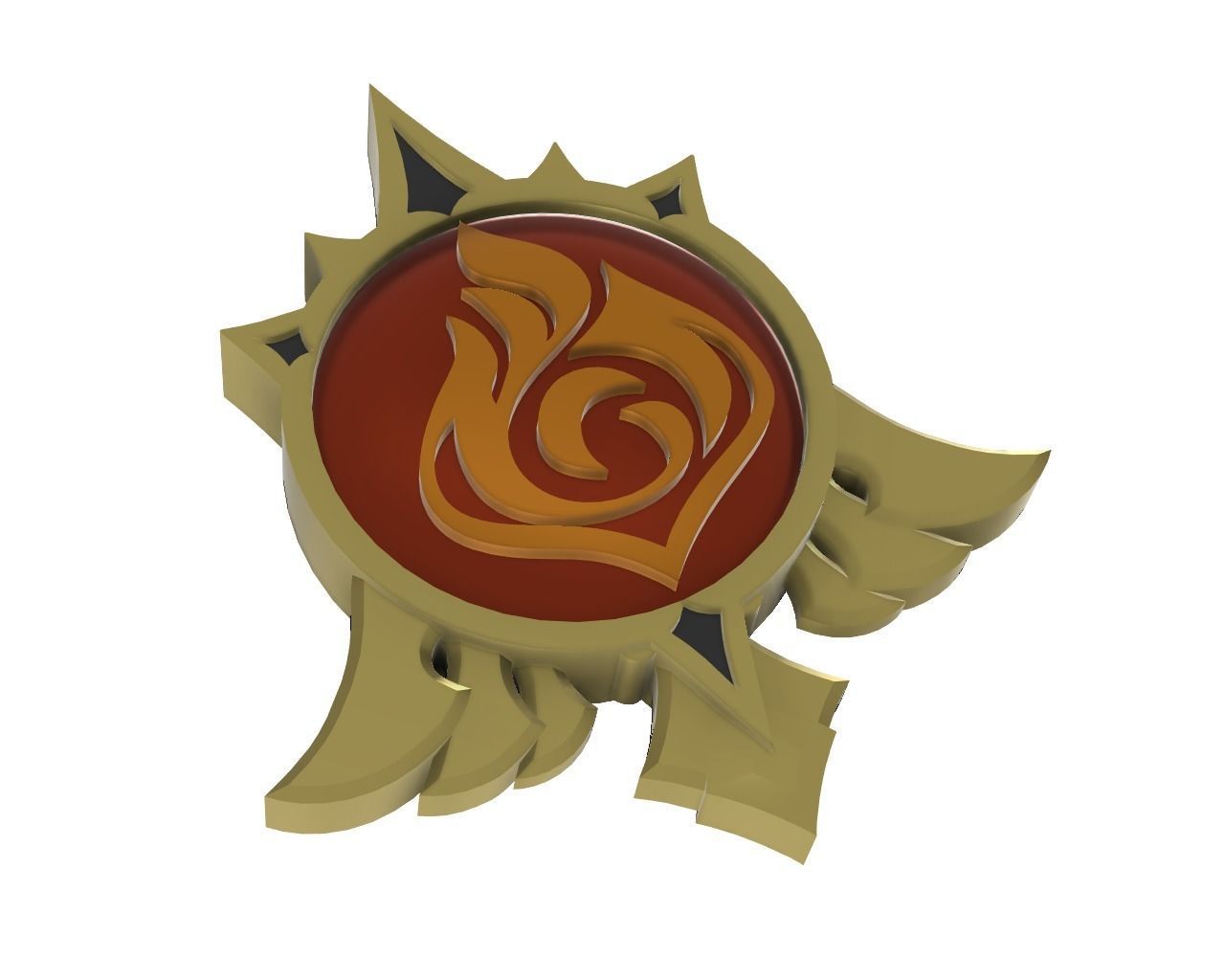 Genshin Impact Mondstadt Vision Collection 3D model 3D printable | CGTrader