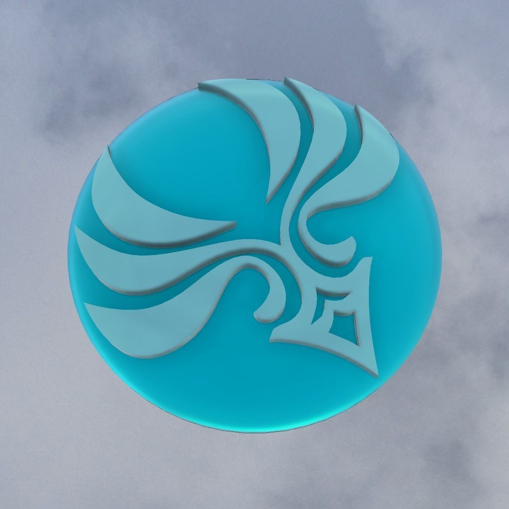 Genshin Impact Mondstadt Vision Collection 3D model 3D printable | CGTrader