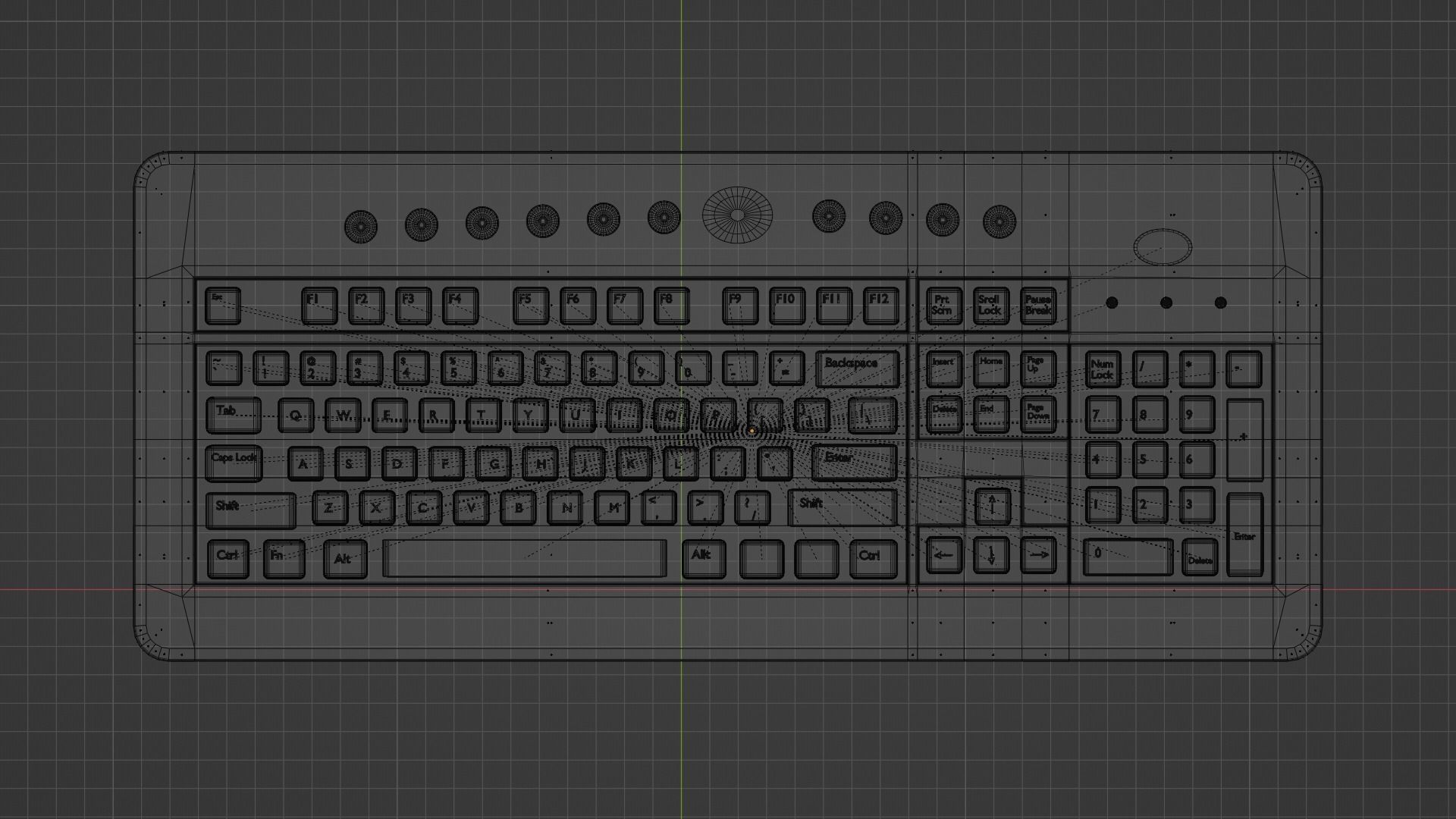 3D model Keyboard - gaming assests 3in1 VR / AR / low-poly | CGTrader