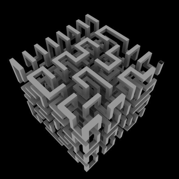 Complex Maze 3D model | CGTrader