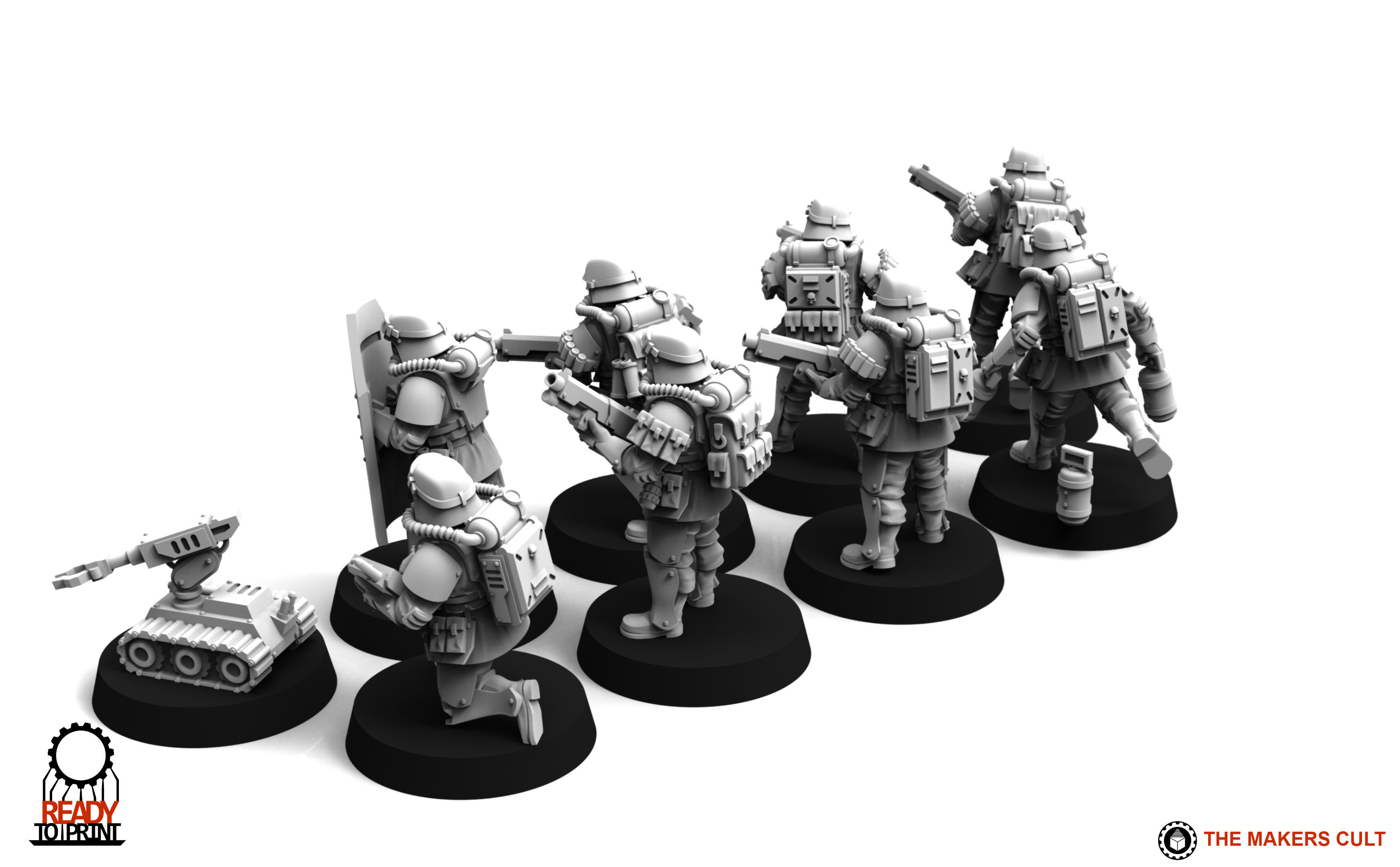 Universal Guard - Engineers Builder 3D model 3D printable | CGTrader