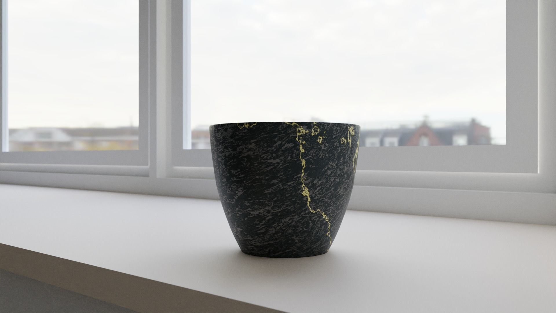 3D model Decorative Kintsugi Vase VR / AR / low-poly | CGTrader