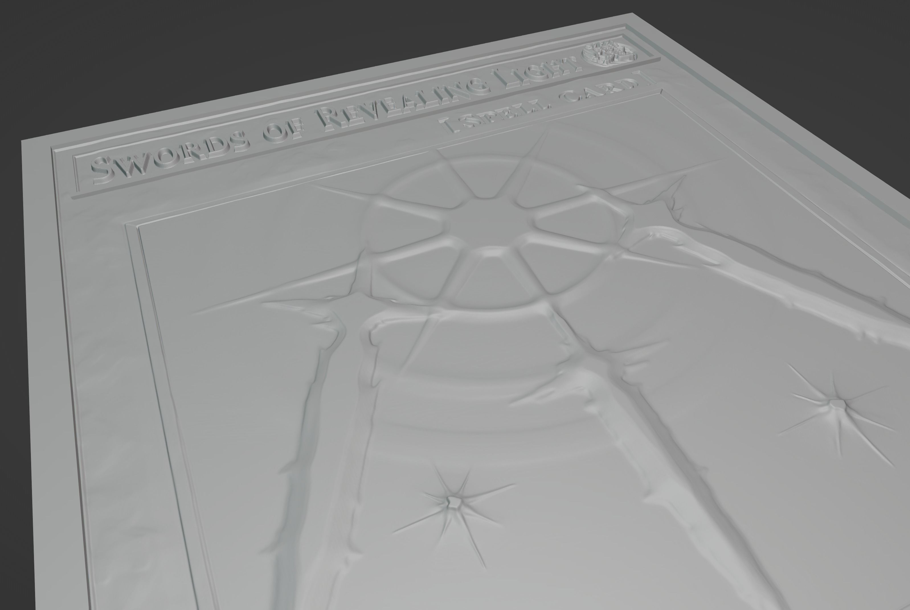 swords of revealing light - yugioh 3D model 3D printable | CGTrader