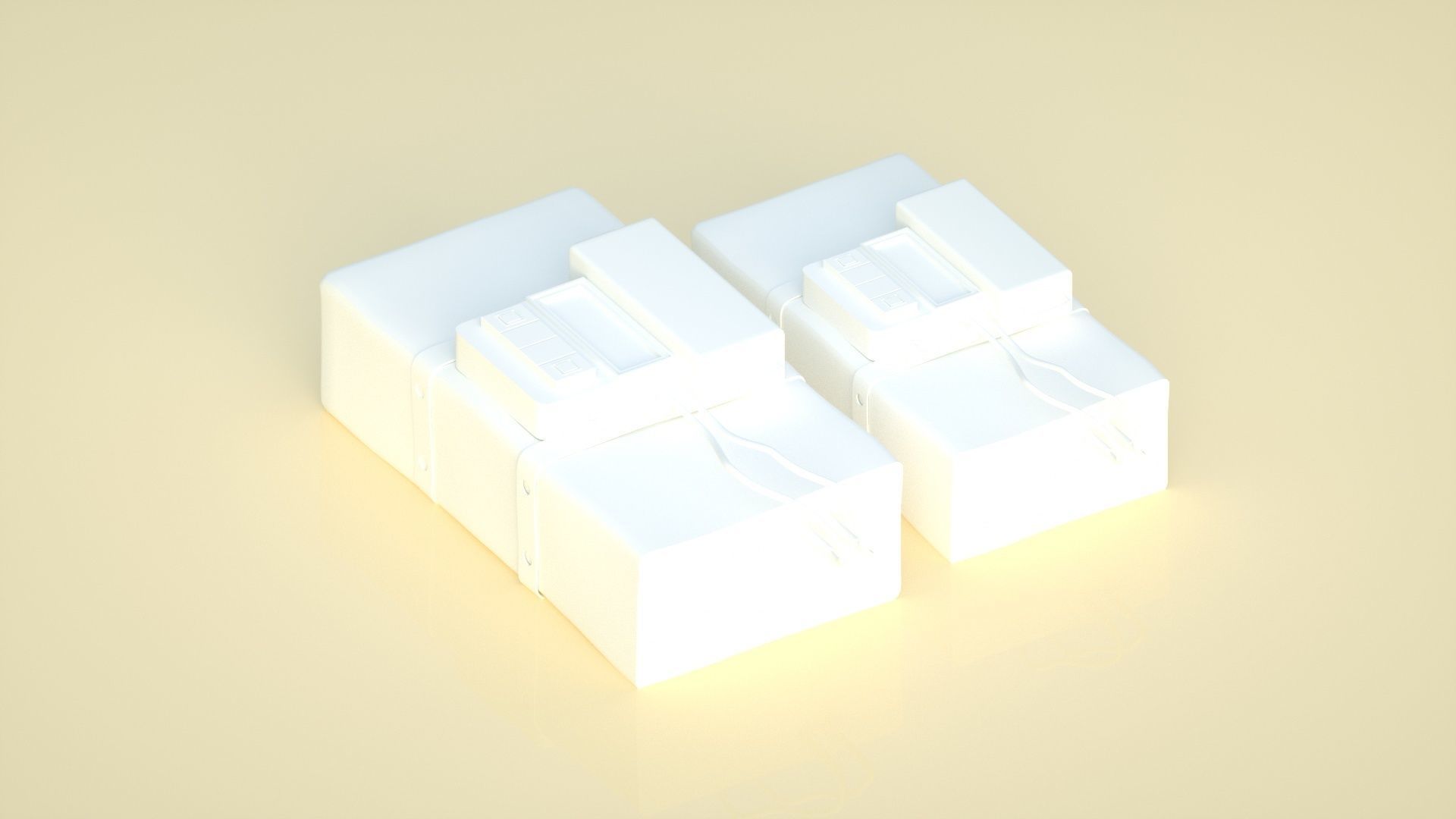 C4 time bomb appearance props C4D model 3D model | CGTrader