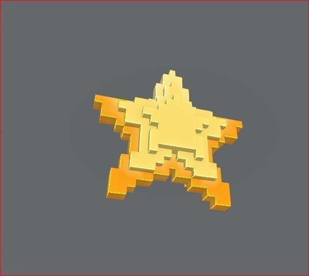 Mario Super Star 3D model | CGTrader