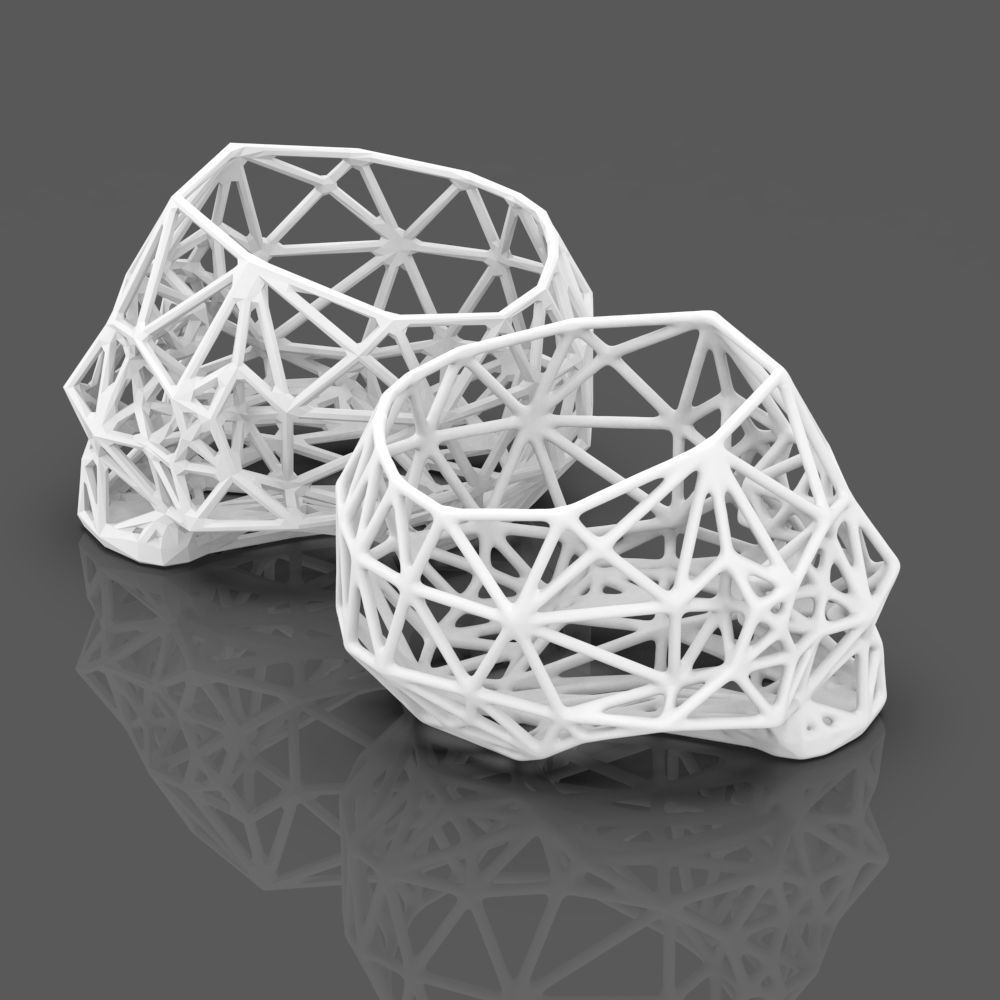 Skull mesh 3D model 3D printable | CGTrader