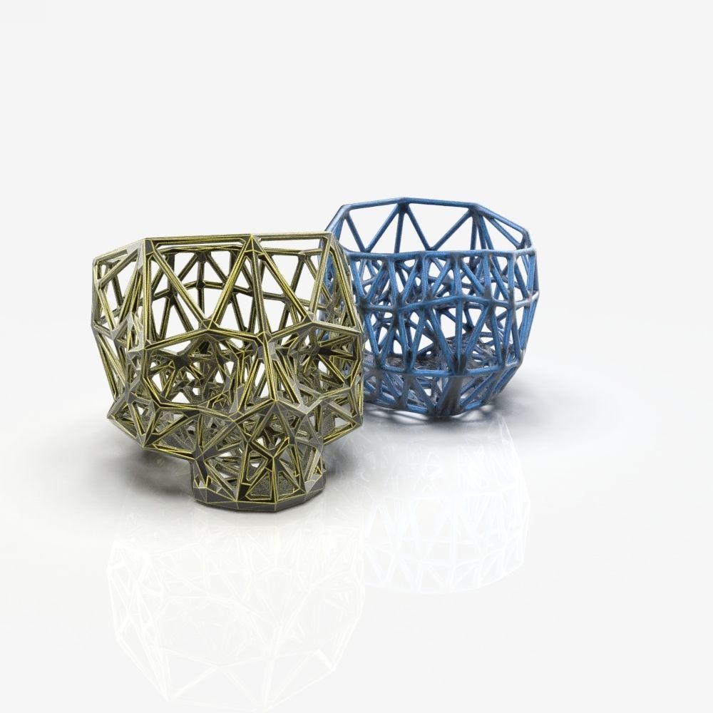 Skull mesh 3D model 3D printable | CGTrader