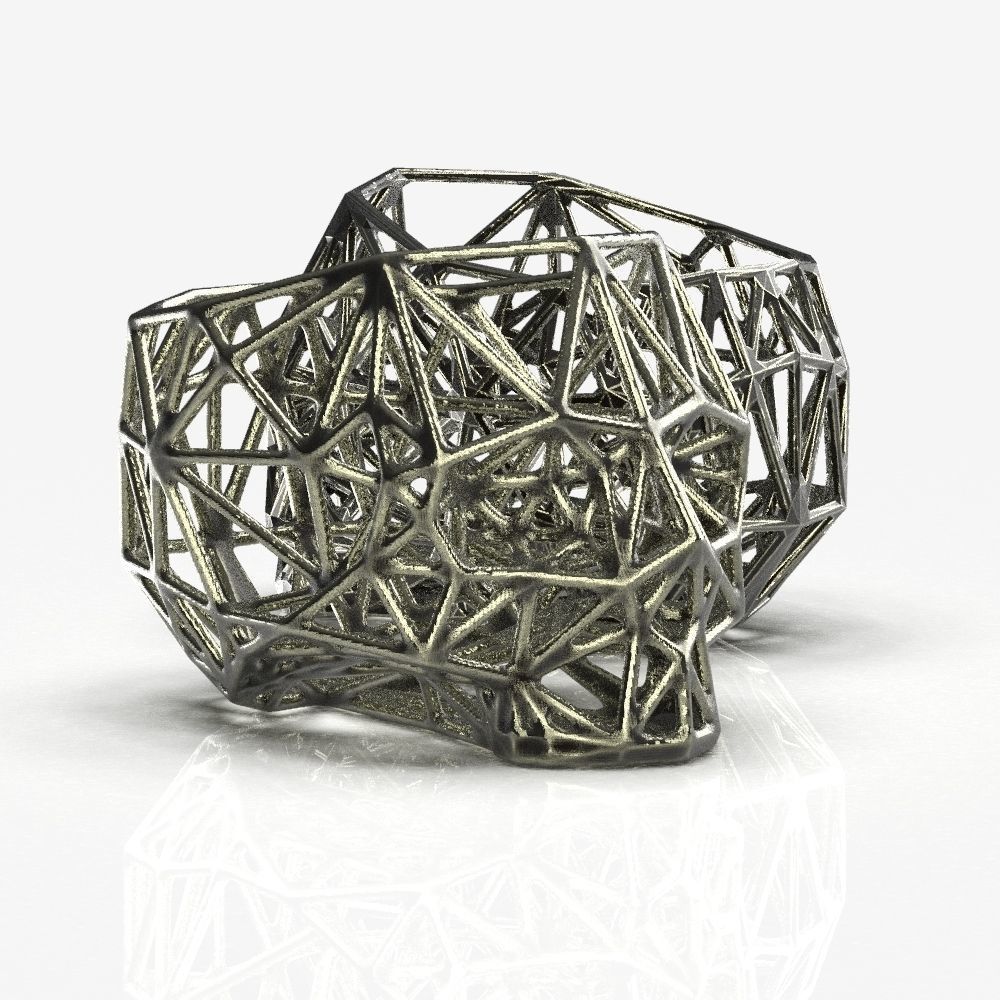 Skull mesh 3D model 3D printable | CGTrader